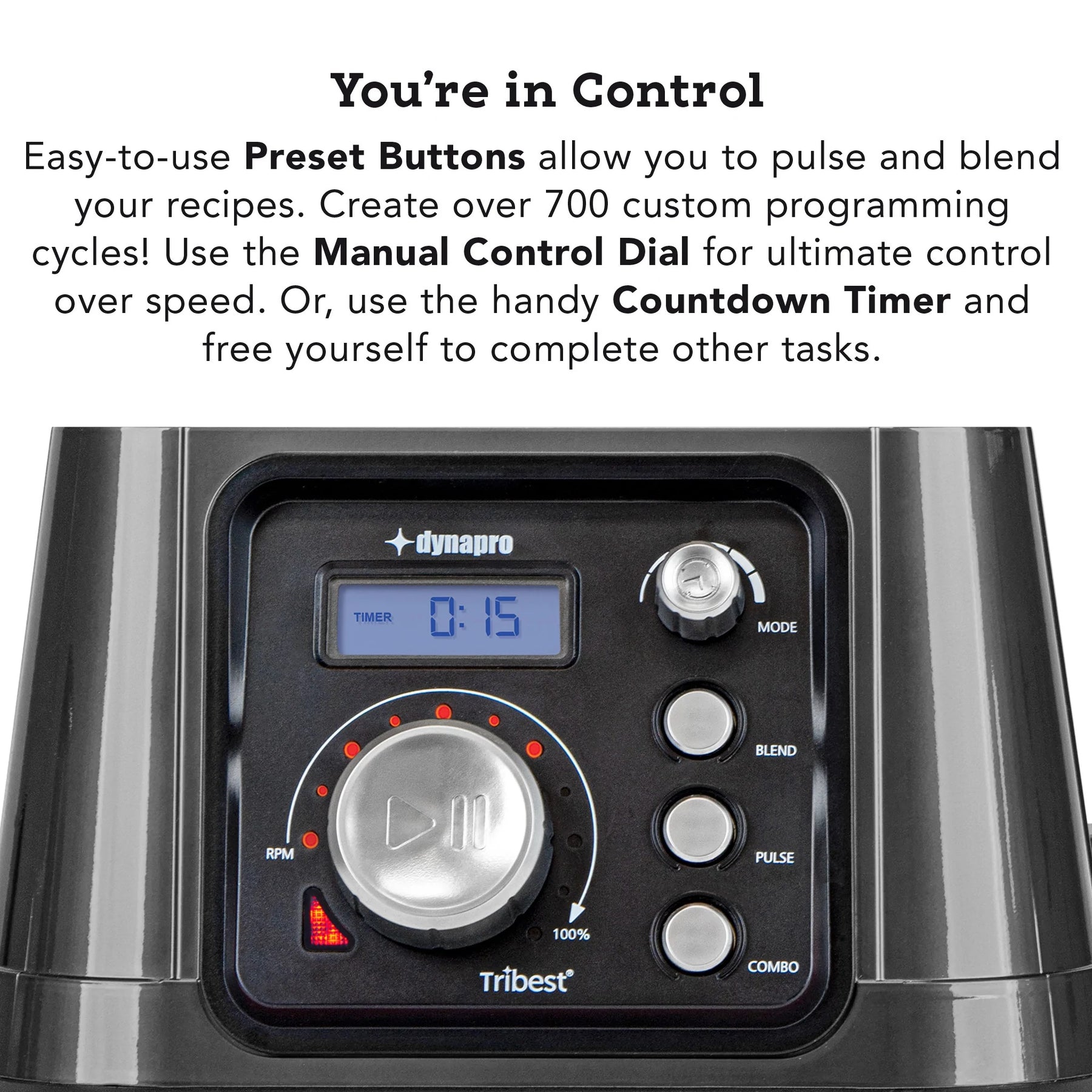 Dynapro Professional High-Speed Vacuum Blender – Blenders Online